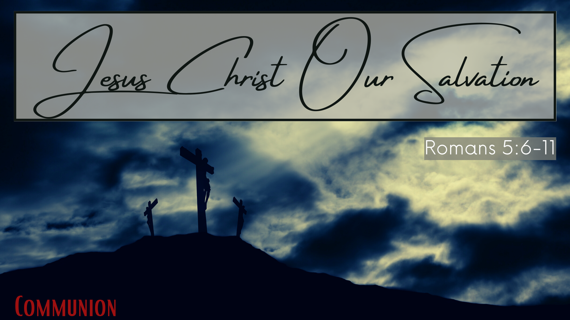 Jesus Christ Our Salvation - Logos Sermons