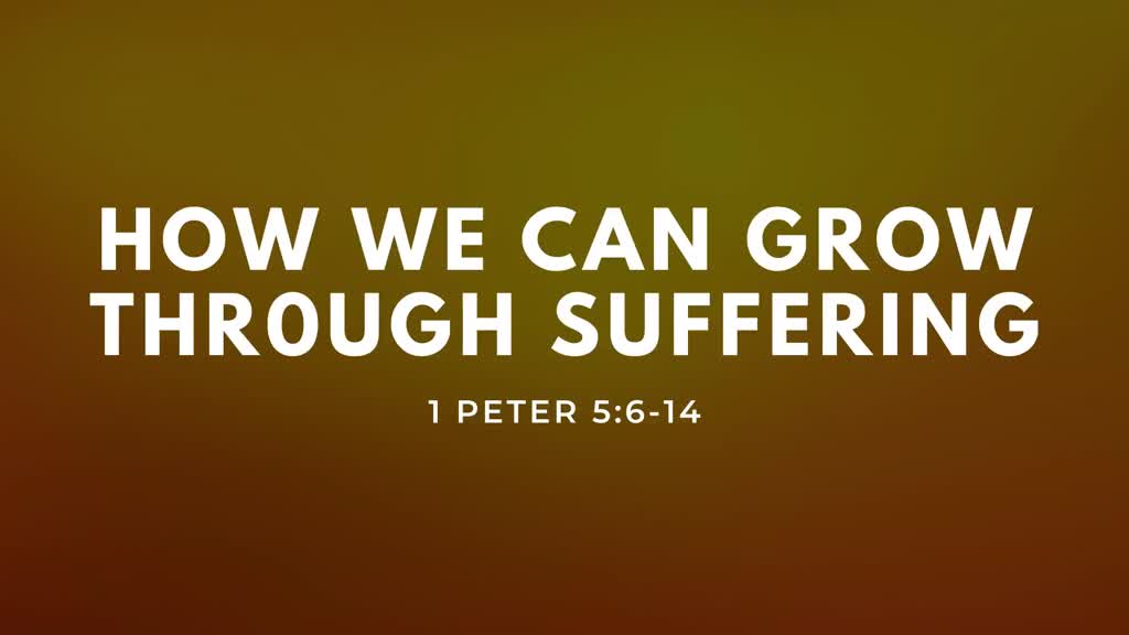 How We Can Grow Through Suffering - Logos Sermons