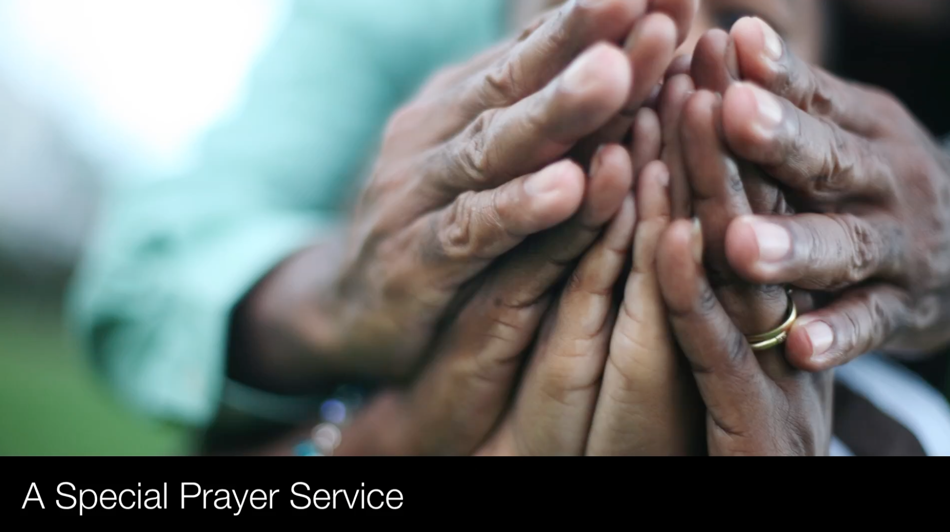 A Special Prayer Service - Logos Sermons