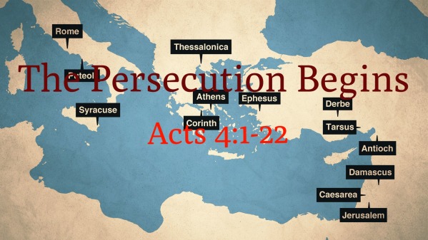 The Persecution Begins - Logos Sermons