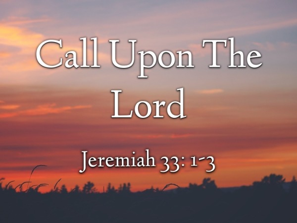 Call Upon The Lord - Logos Sermons
