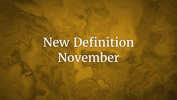 New Definition November - Logos Sermons