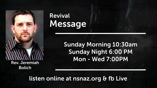 November 1 - Rev Jeremiah Bolich - Logos Sermons