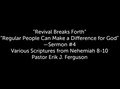 11/1/2020 - Revival Breaks Forth - Logos Sermons