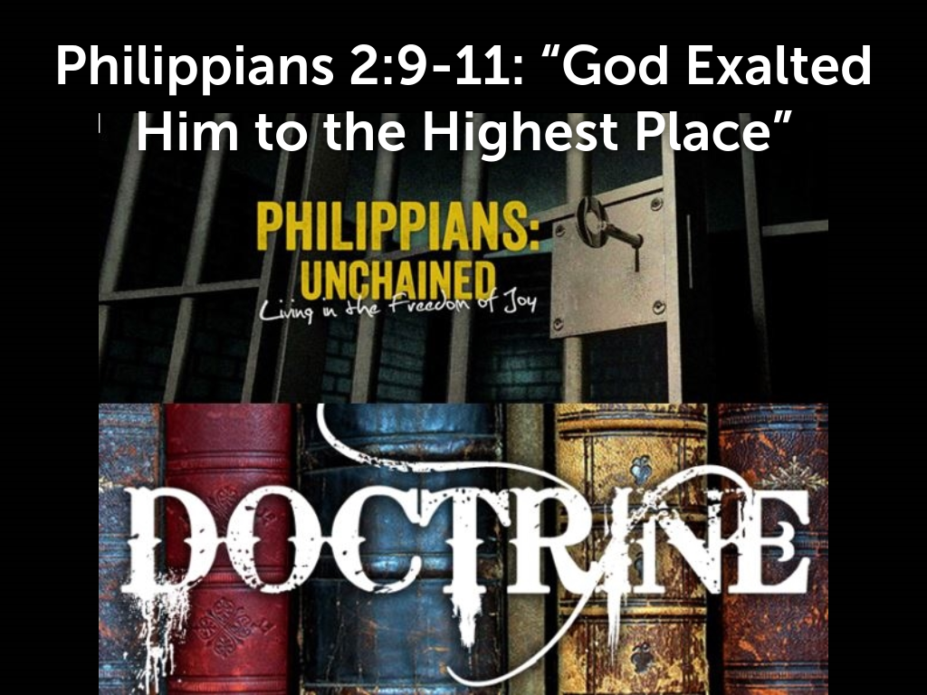 God Exalted Him to the Highest Place - Logos Sermons