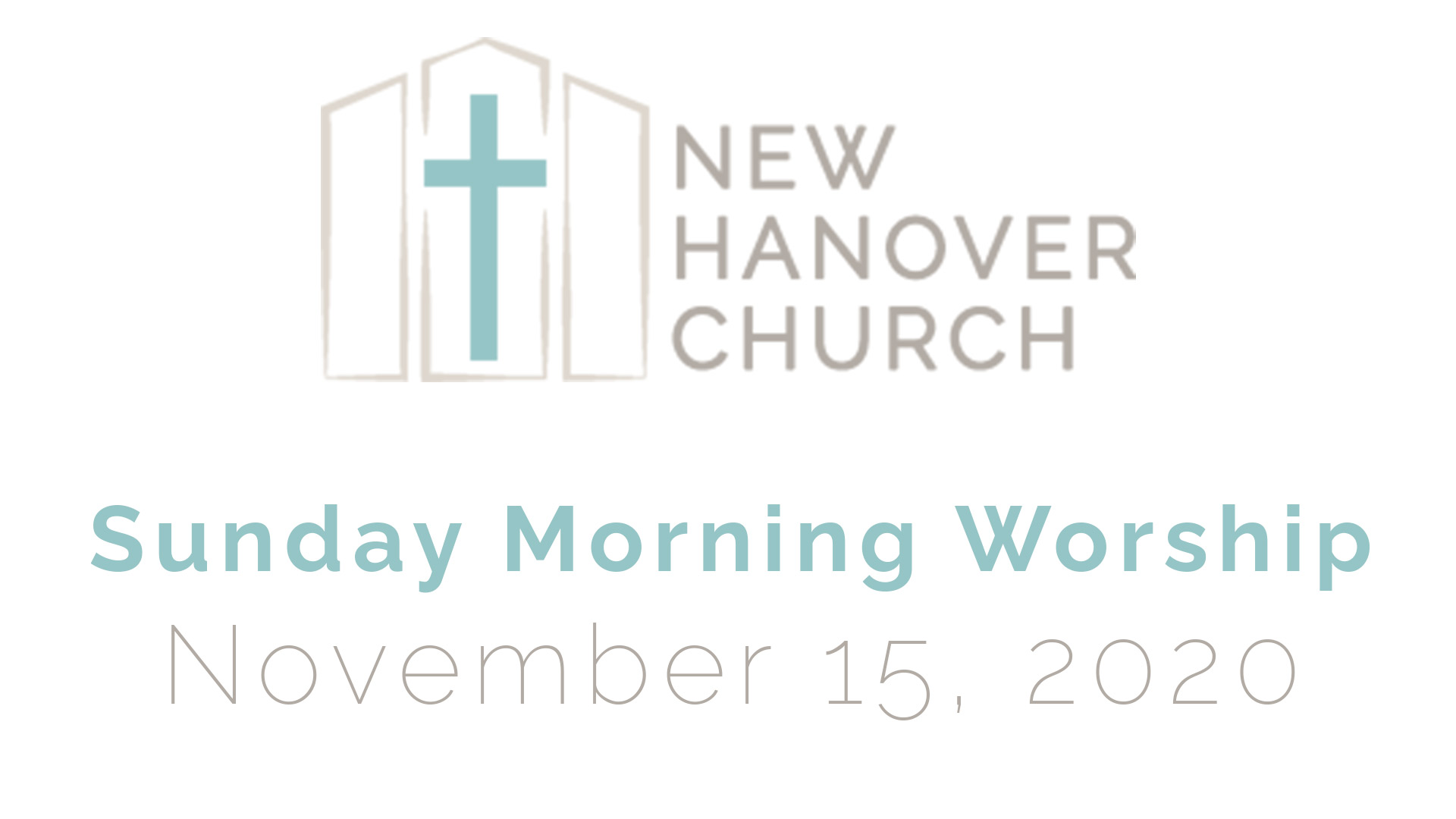 NHC Sunday Morning Worship Service - Logos Sermons