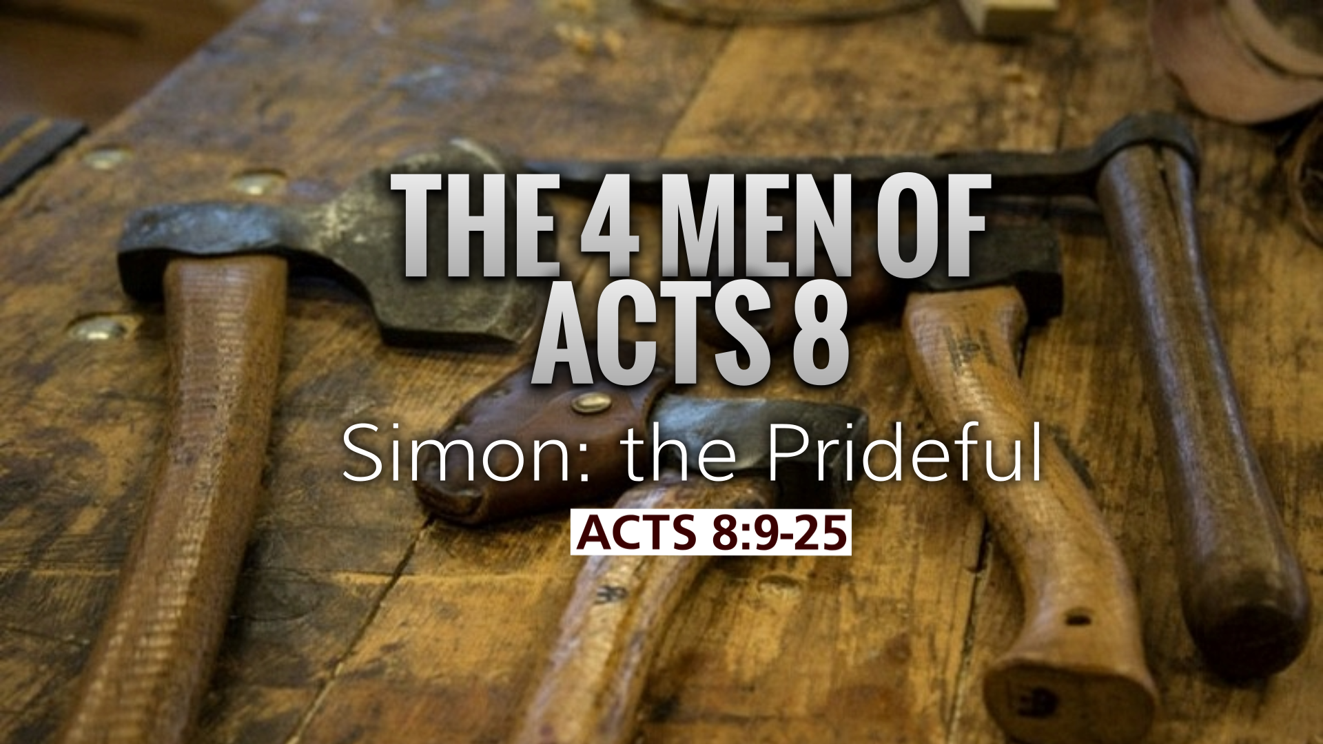 #1020 The 4 Men of Acts 8, Simon - Logos Sermons