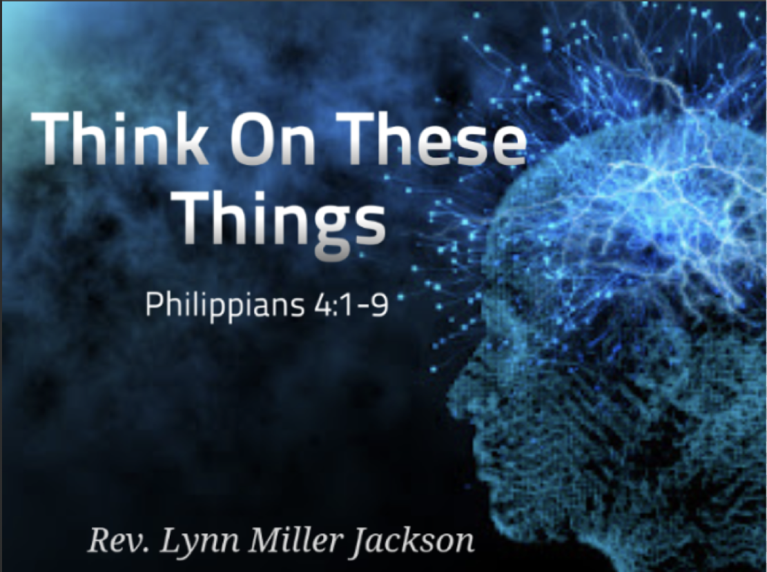 Think On These Things - Logos Sermons