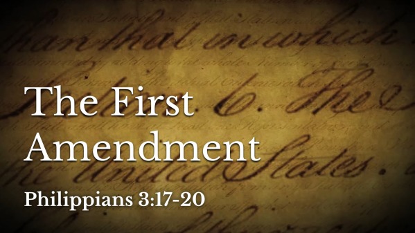 641 - The First Amendment - Logos Sermons