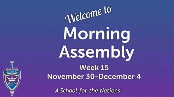 Morning Assembly 2020-21 - Logos Sermons