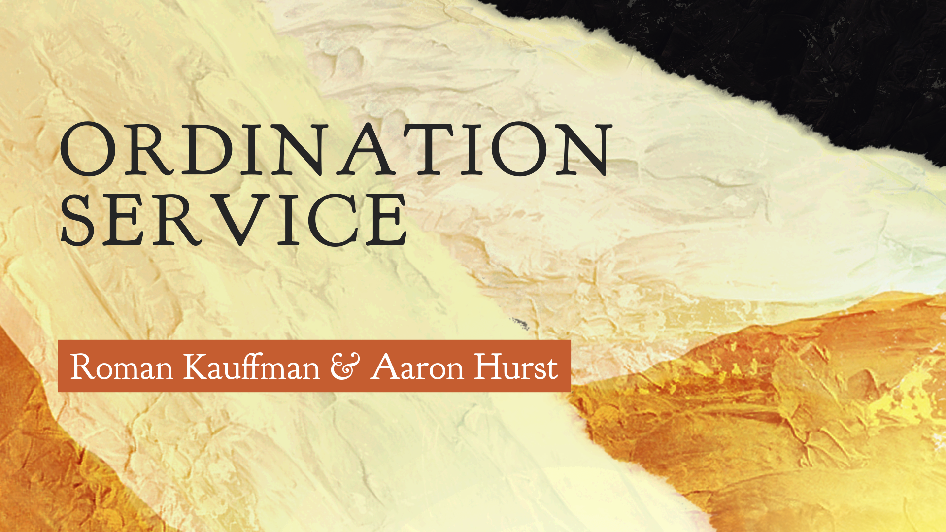 Ordination Service - Logos Sermons