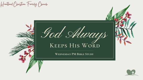 God Always Keeps His Word - Logos Sermons