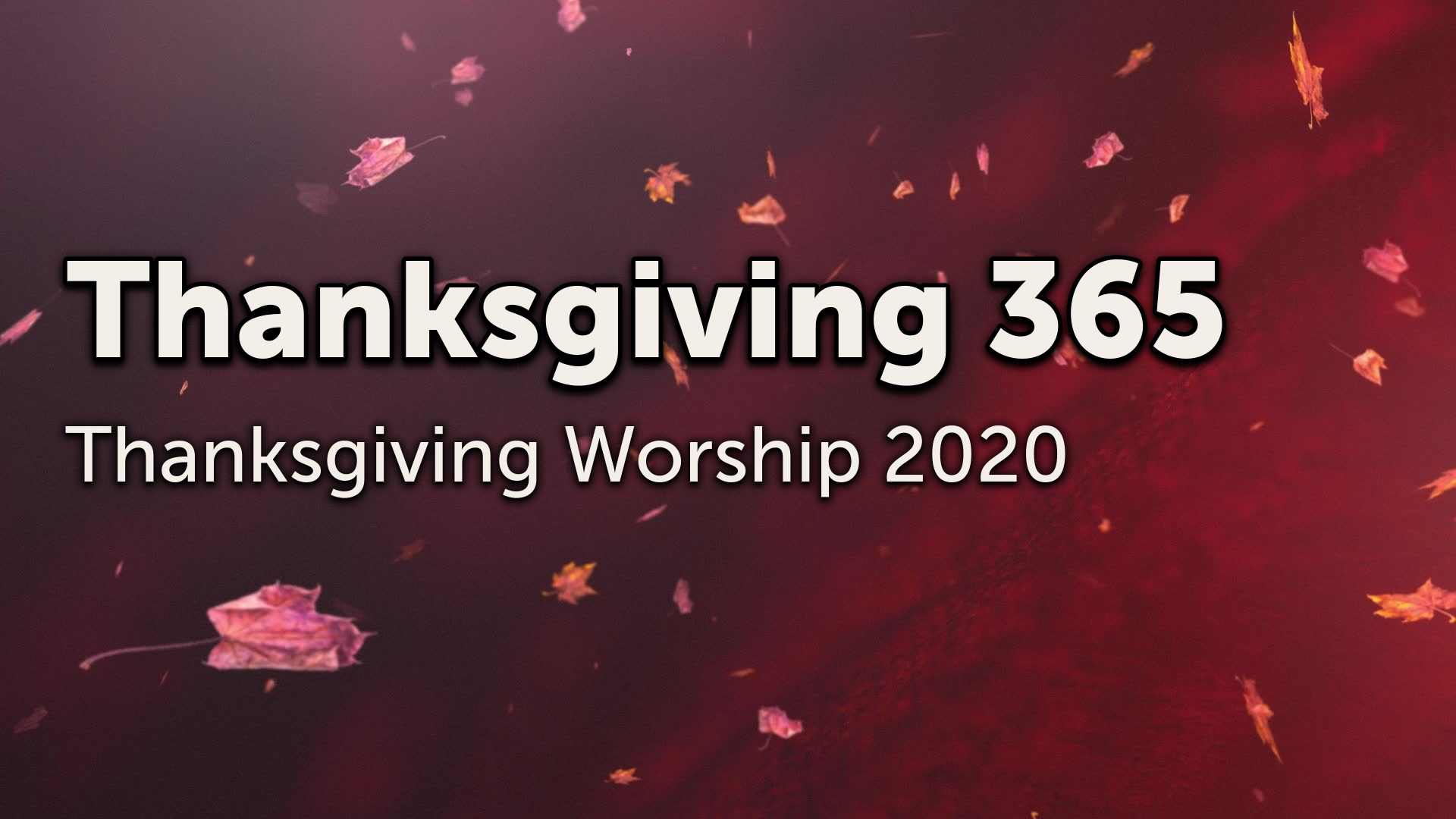 Thanksgiving 365 - Logos Sermons