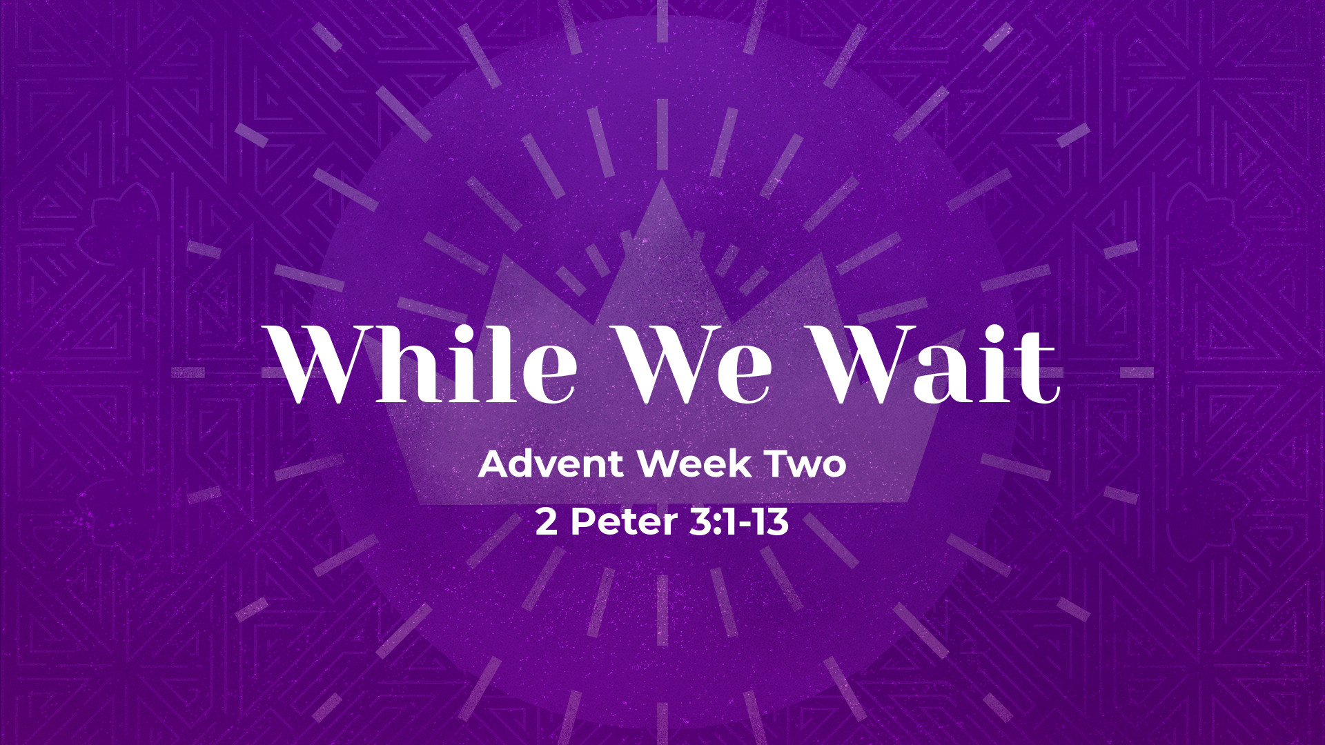 While We Wait - Logos Sermons