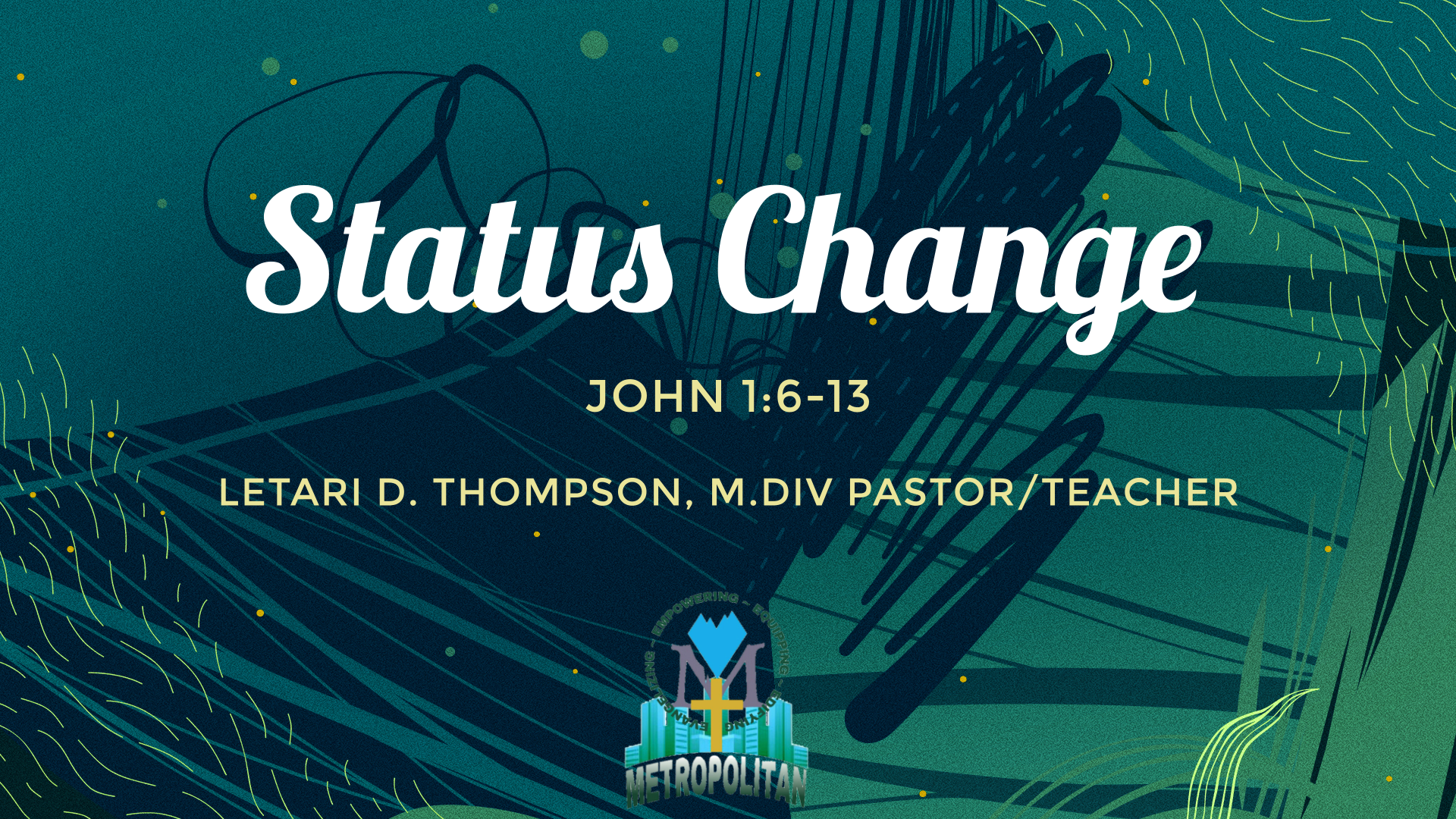 Status Change - Logos Sermons