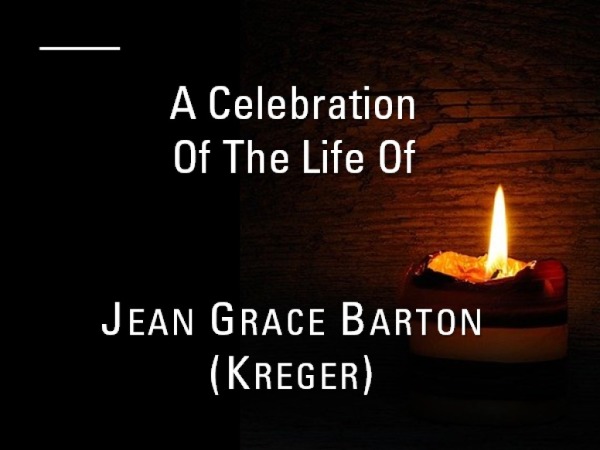 Celebration of Life: Jean Barton - Logos Sermons