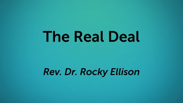 The Real Deal - Logos Sermons