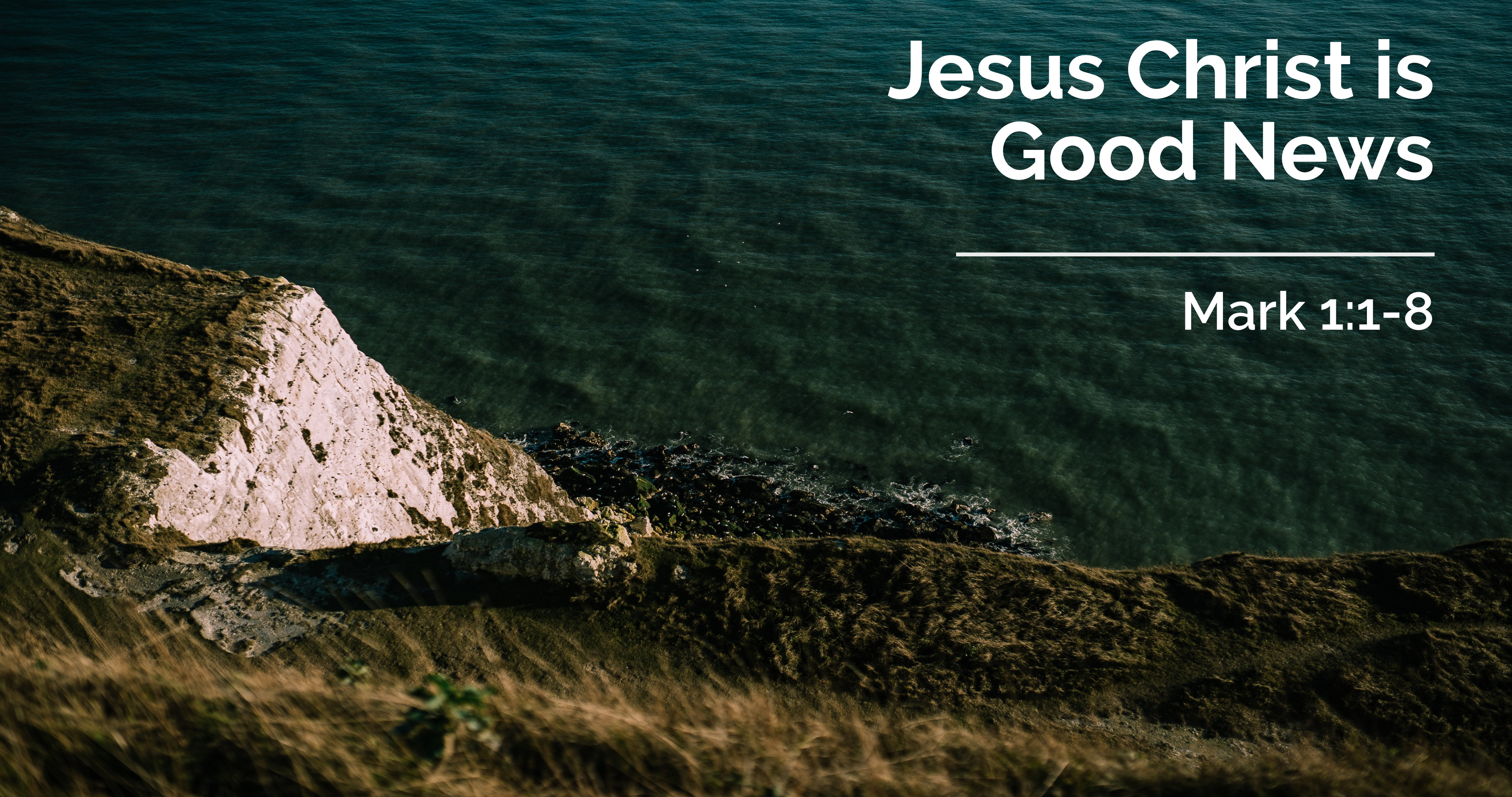 Jesus Christ is Good News | Mark 1:1-8 | 16 August 2020 AM - Logos Sermons