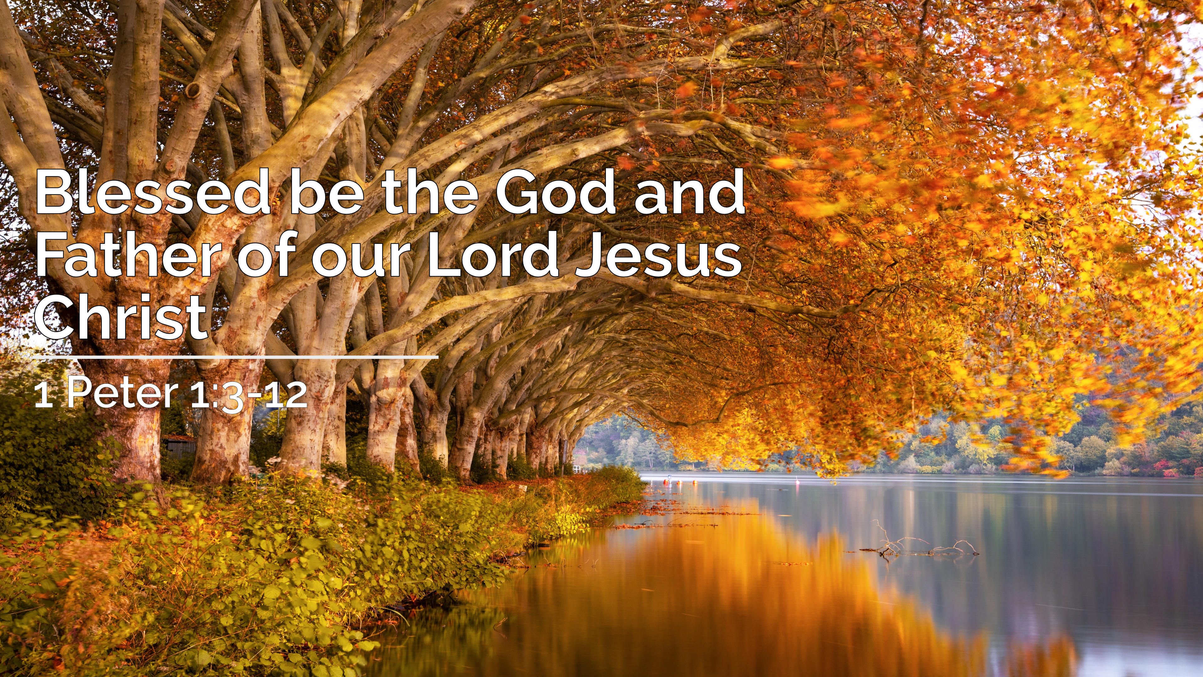Blessed Be The God And Father Of Our Lord Jesus Christ | 1 Peter 1:3-12 ...