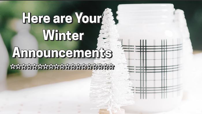 Announcements January 10, 2021 - Logos Sermons