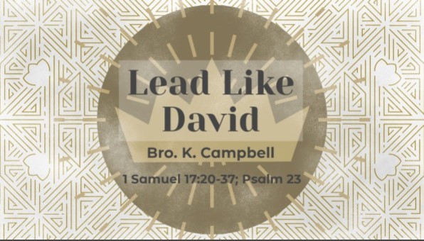 Lead like David - Logos Sermons