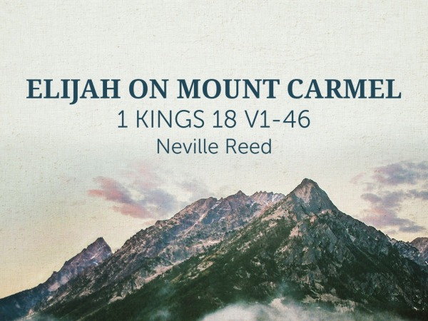 Elijah on Mount Carmel - Logos Sermons