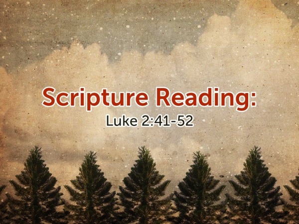 Jan 17 AM Luke 2:41-52 Young Jesus at the Temple - Logos Sermons