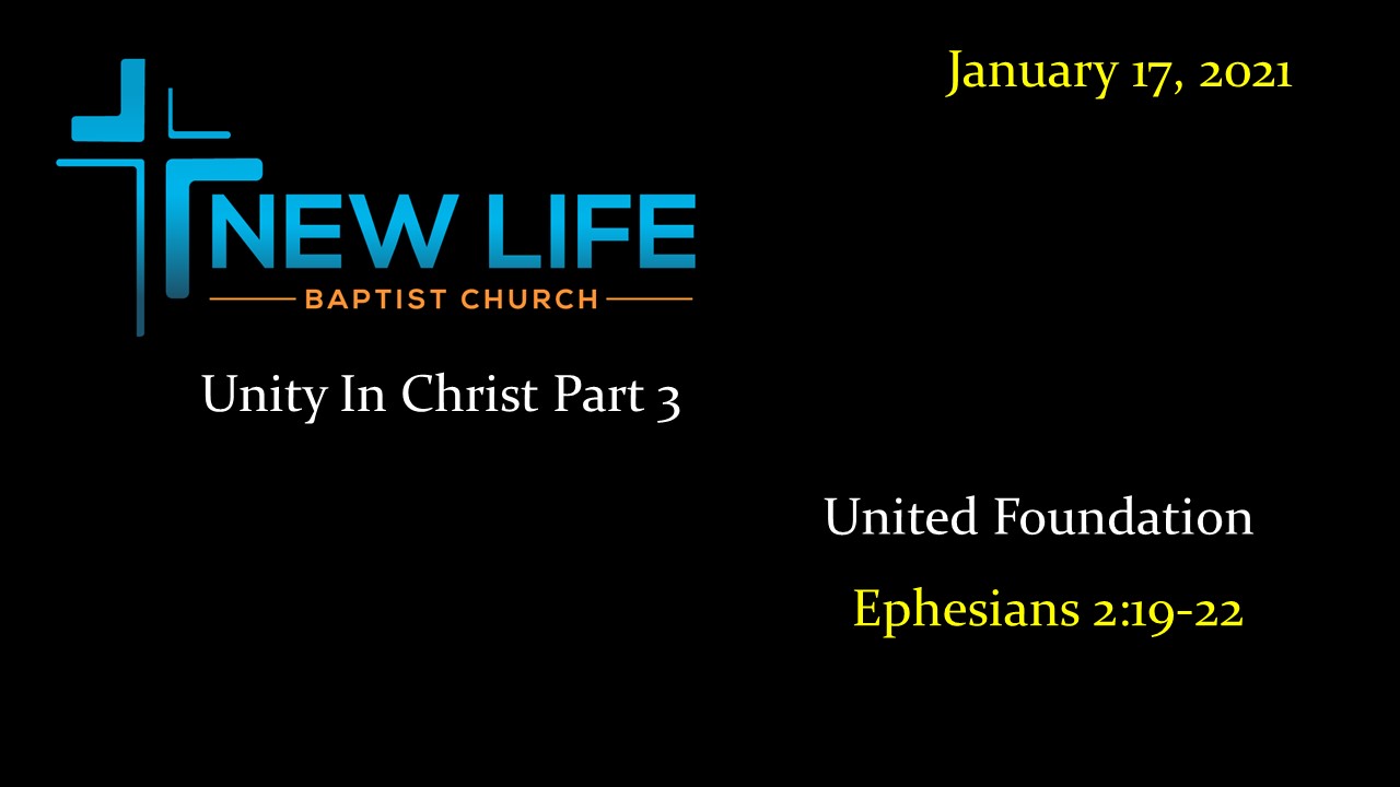 Unity In Christ Part 3 - Logos Sermons
