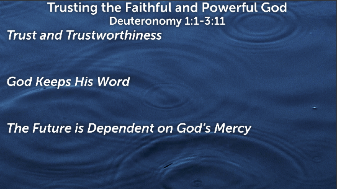 Trusting the Faithful and Powerful God - Logos Sermons