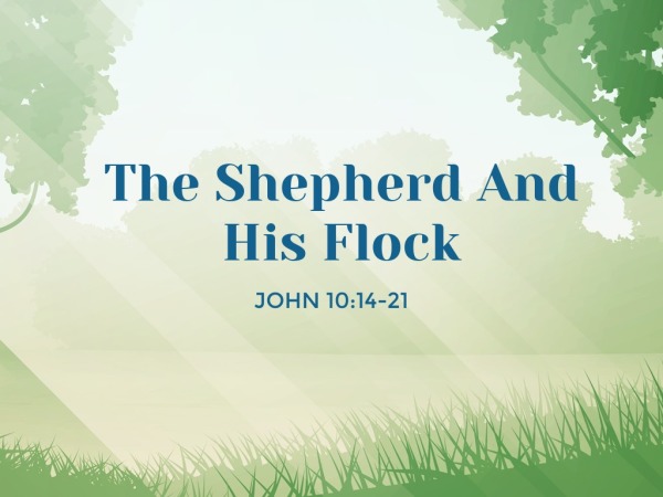 The Shepherd and His Flock - Logos Sermons