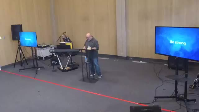 Be Strong *sound comes on at the 8 minute mark* - Logos Sermons
