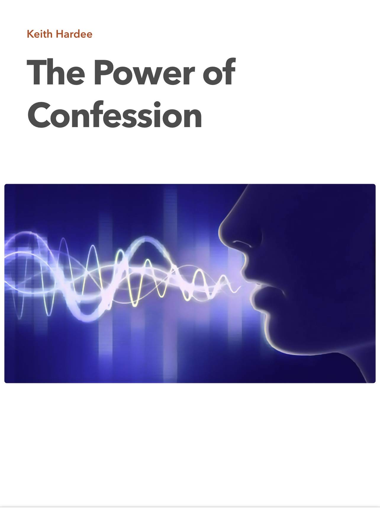 The Power of Confession 1/27/21 - Logos Sermons