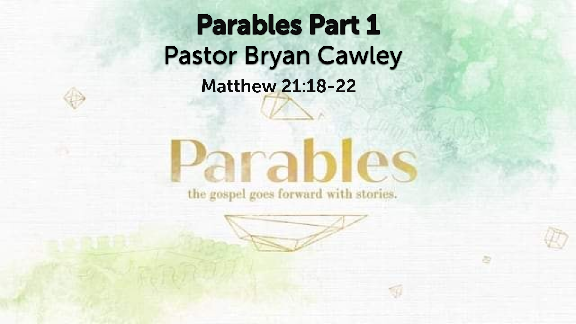 Parables Pt. 1 - Logos Sermons