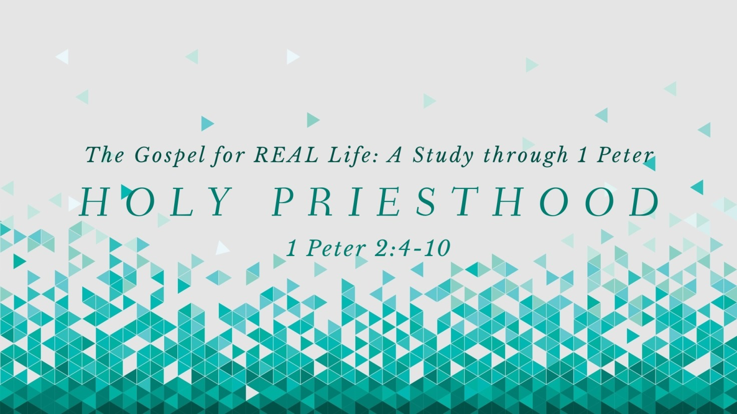 Holy Priesthood - Logos Sermons