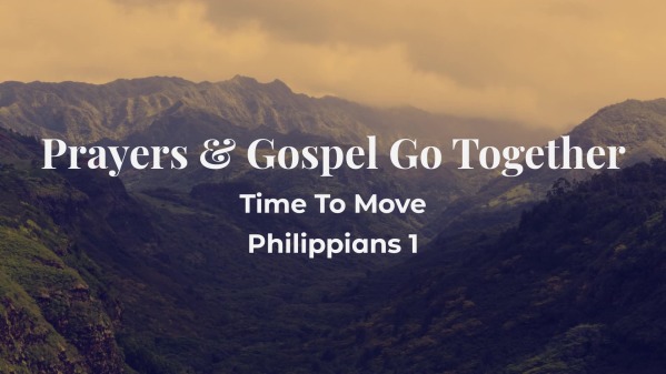 Prayer & Gospel Go Together - Logos Sermons