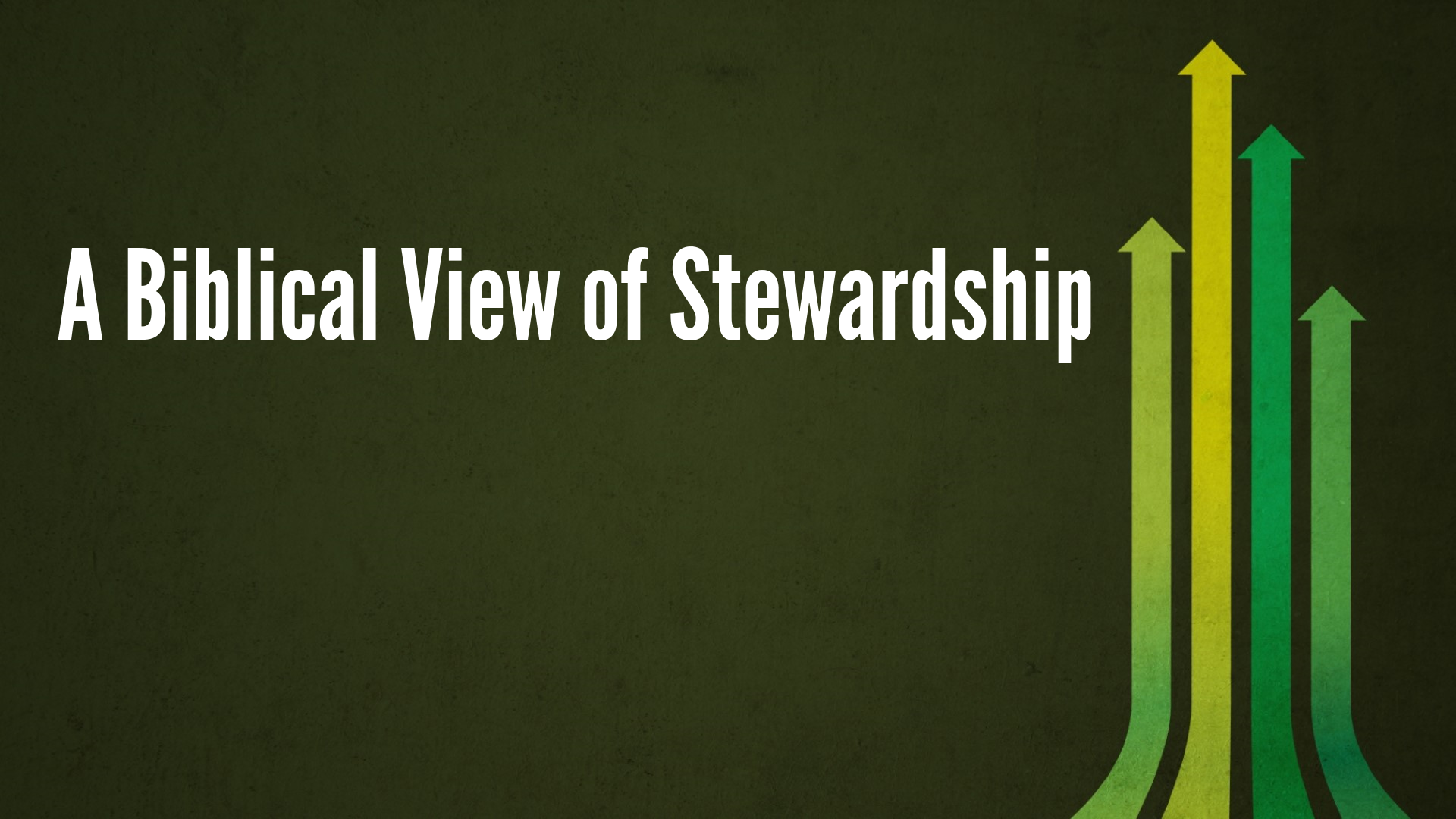 A Biblical View of Stewardship -- 02/07/2021 - Logos Sermons