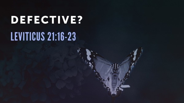 687 - Defective? - Logos Sermons