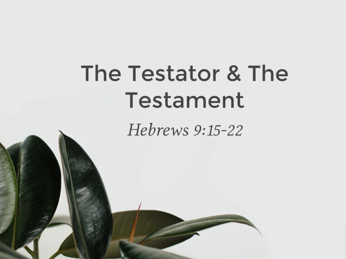The Testator & The Testament - Logos Sermons