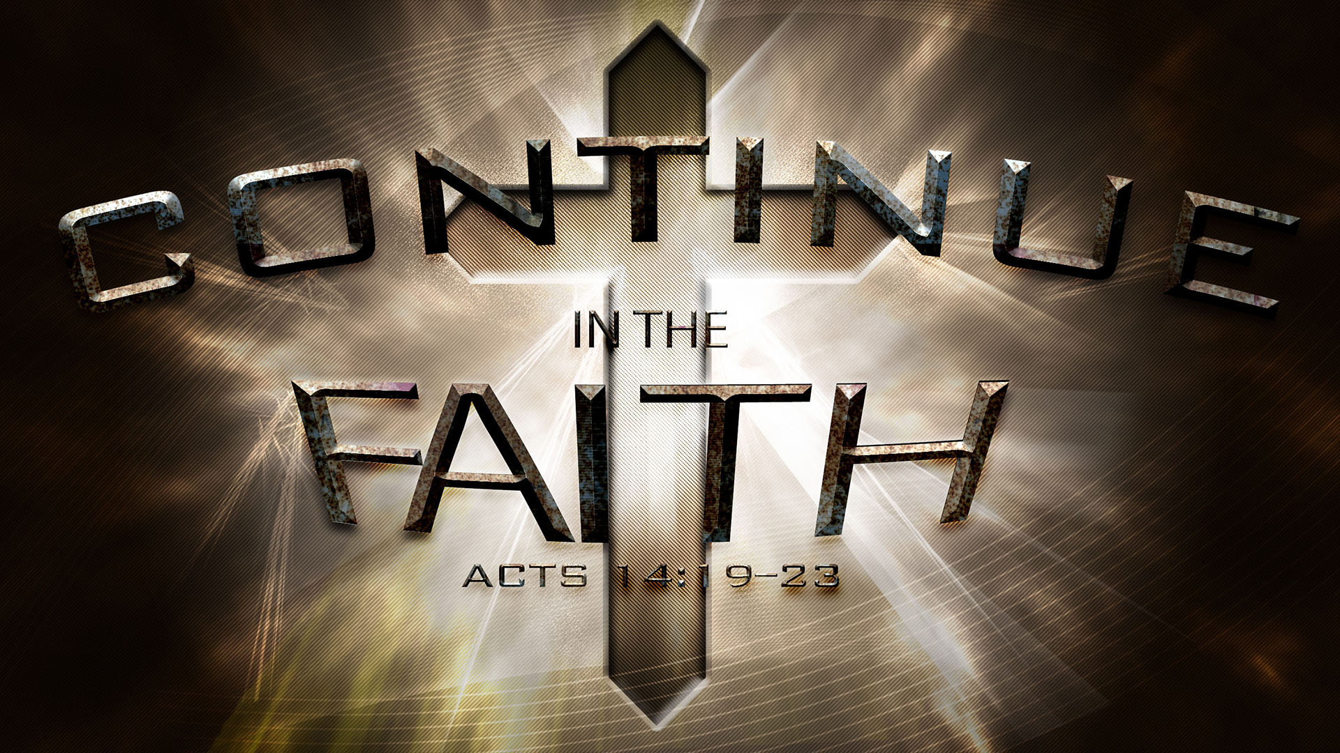Continue in the Faith - Logos Sermons