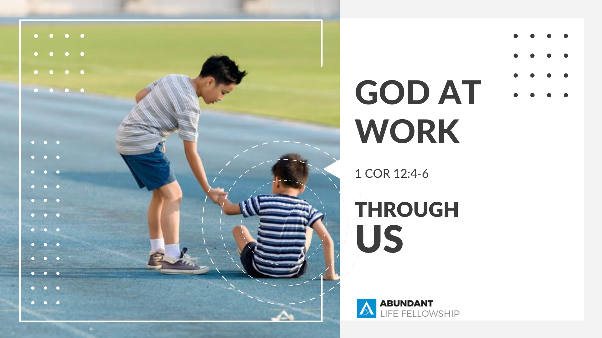 God at Work, Through Us - Logos Sermons