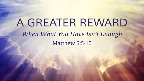 A Greater Reward - Logos Sermons