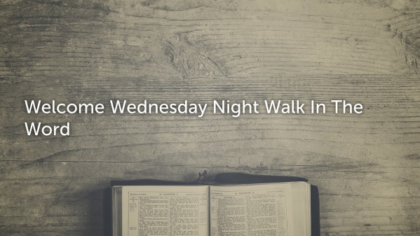 03/10/21 Walk In The Word "Honor" - Logos Sermons