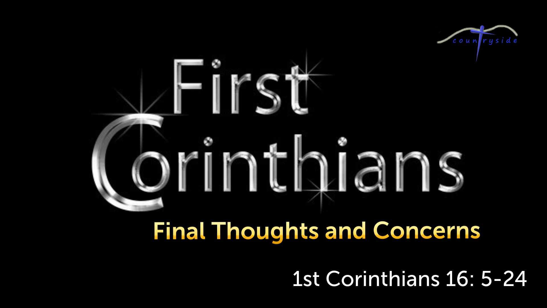 Final Thoughts and Concerns - Logos Sermons