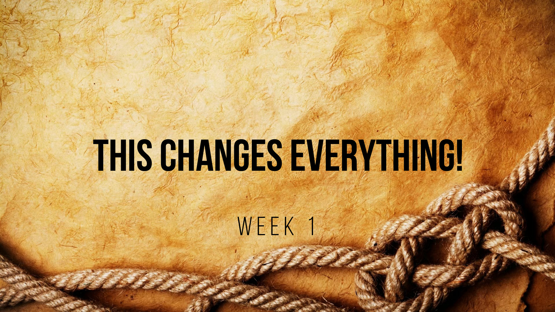 This Changes Everything - Logos Sermons