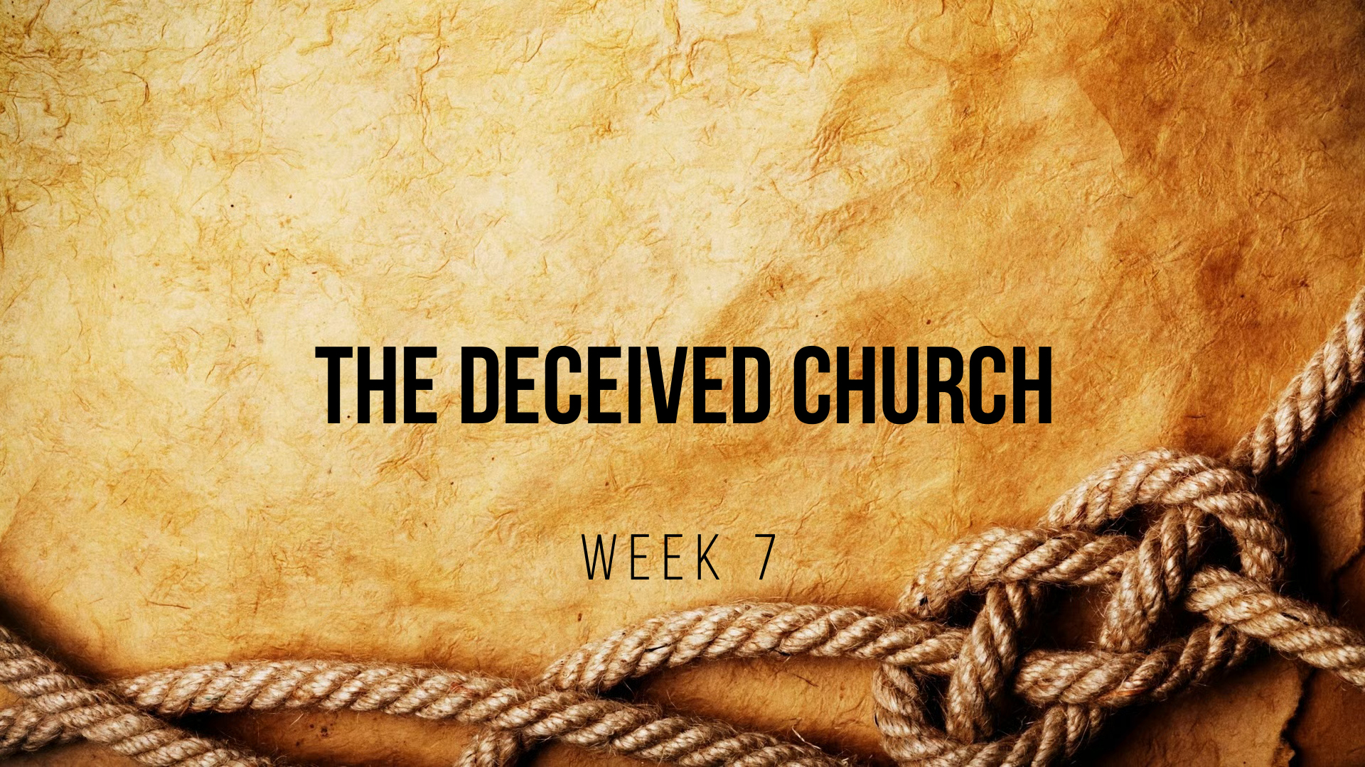 The Deceived Church - Logos Sermons
