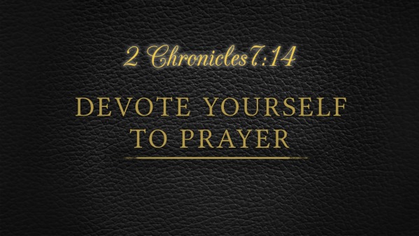 Devote Yourself to Prayer - Logos Sermons