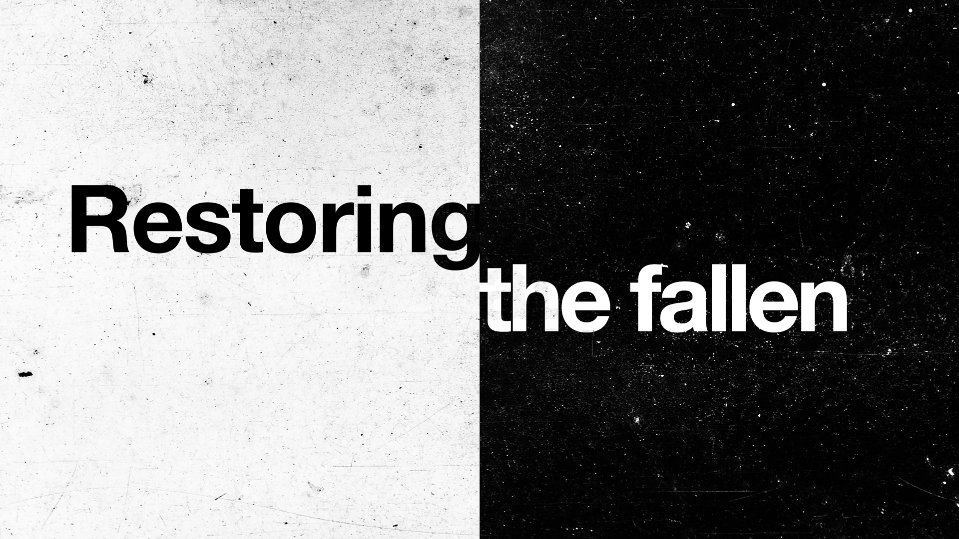Restoring the Fallen - Logos Sermons
