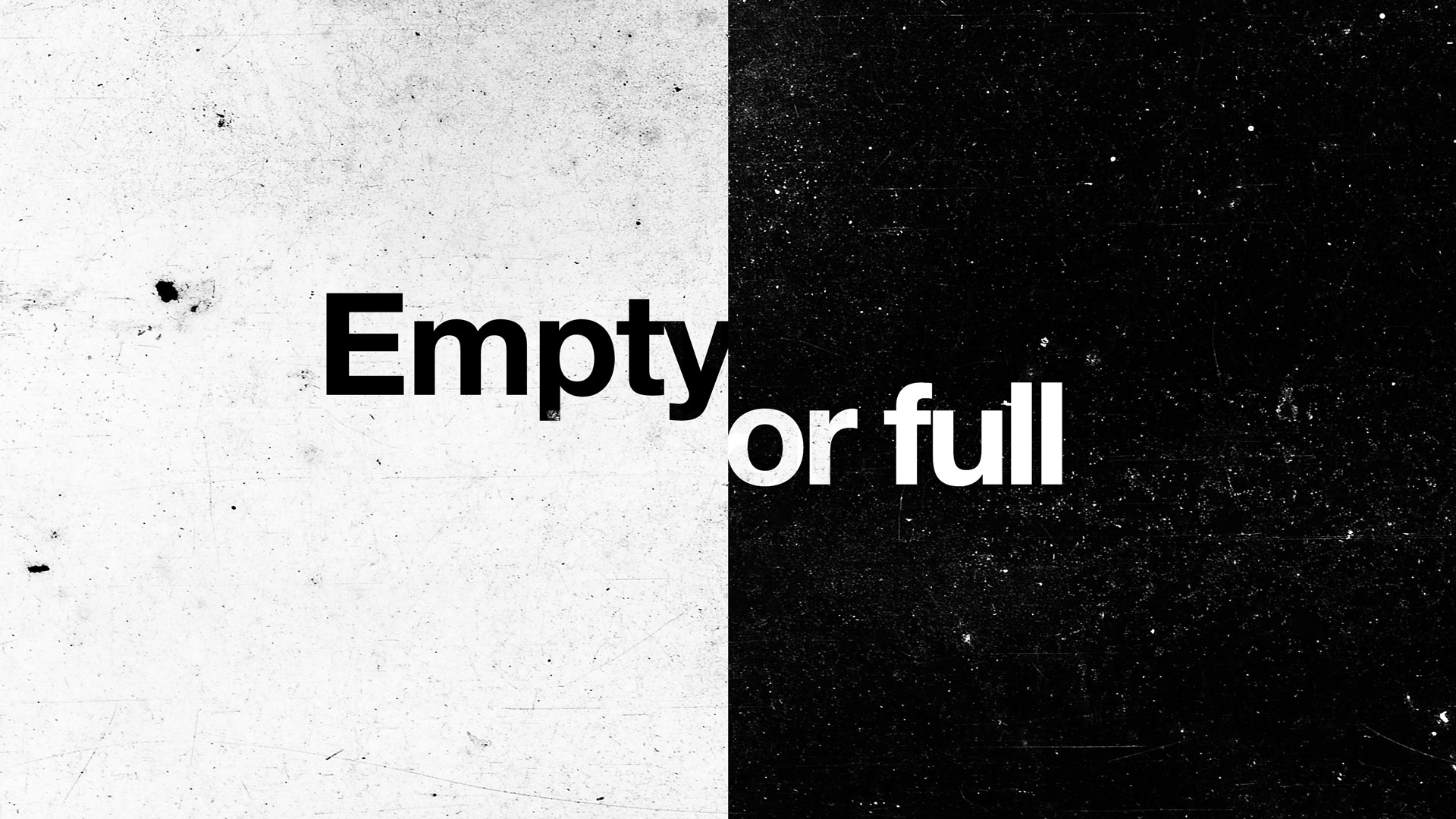 Empty or Full - Logos Sermons