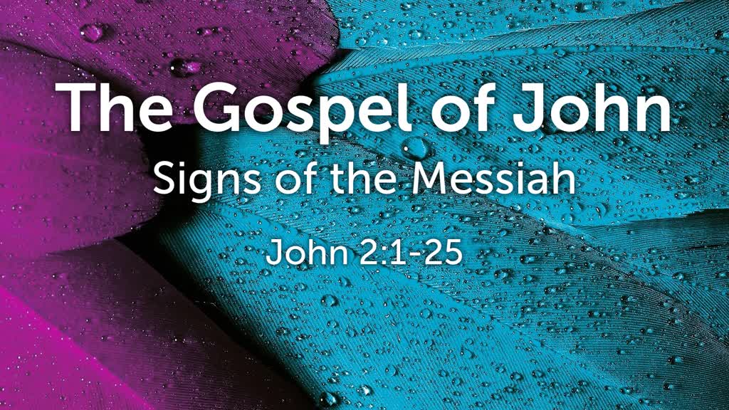 Signs of the Messiah - Logos Sermons
