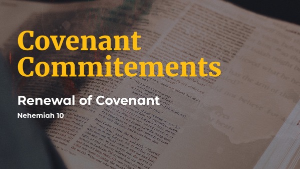 Covenant Commitments - Logos Sermons